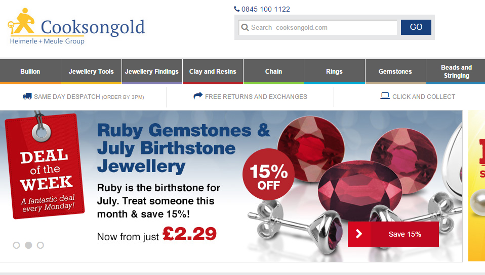 RJC re-certifies Cooksongold across London and Birmingham locations