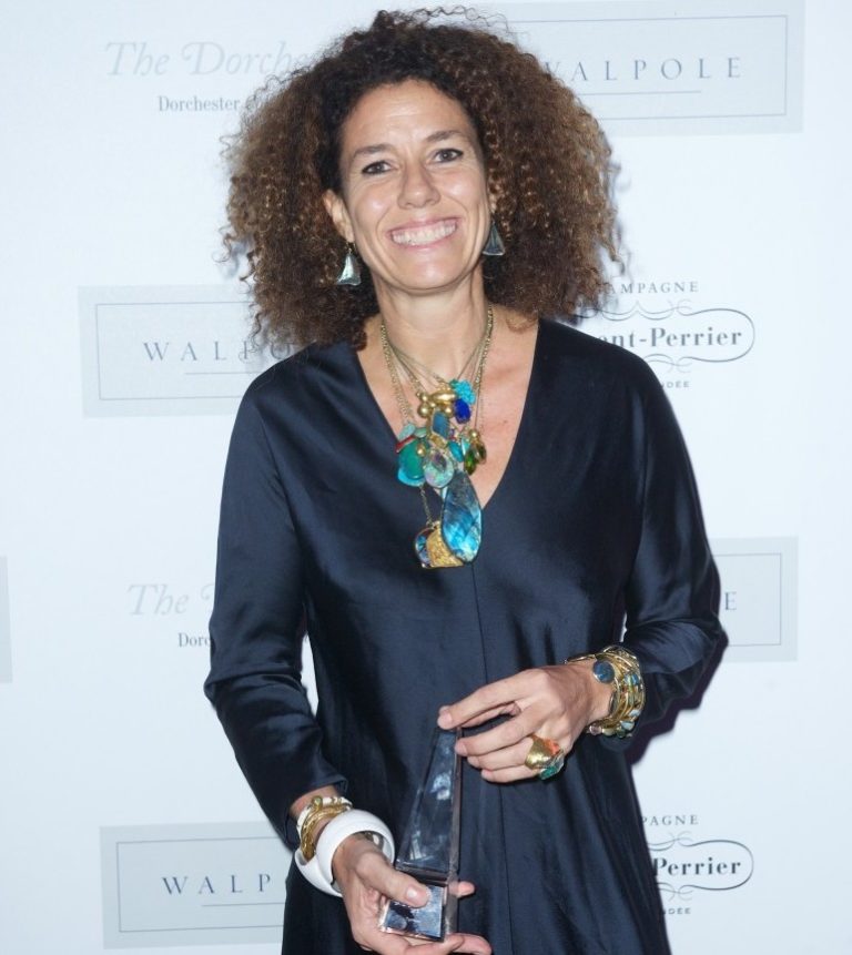 Pippa Small celebrates Walpole British Luxury award