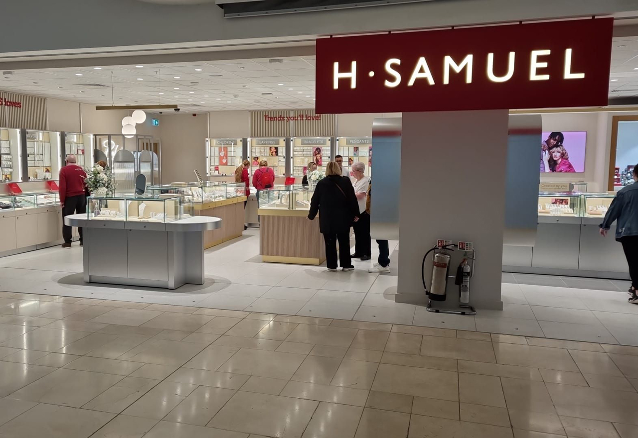 Take a look inside refurbished H Samuel Derby store after five-week closure