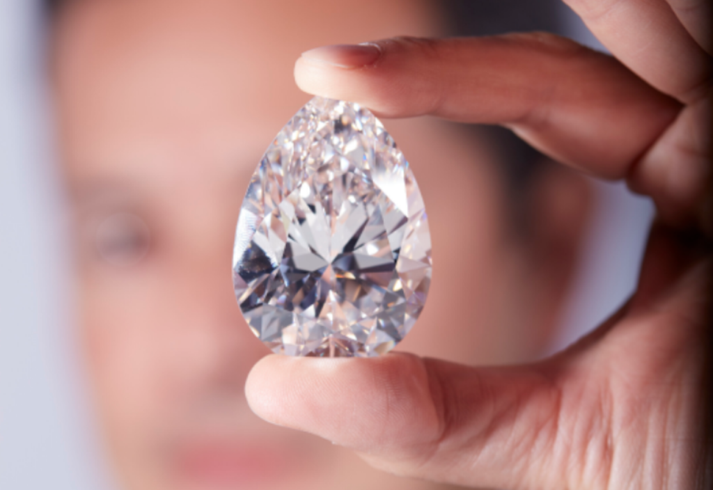Christie's sells 'world's largest white diamond ever to be auctioned ...